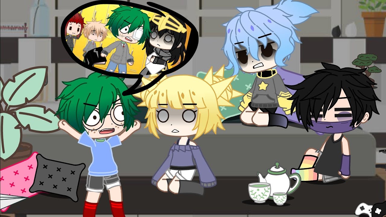 Sleepover with the L.O.V.[Deku=WHY WE CAN'T WEAR JEANS IN SCHOOL ...