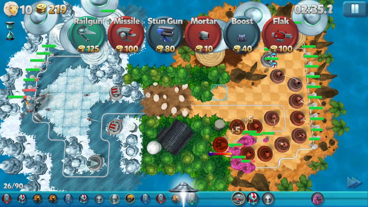 Tower Madness 2 4-10 Expedition Hard 4 Stars | Osvet - YouTube