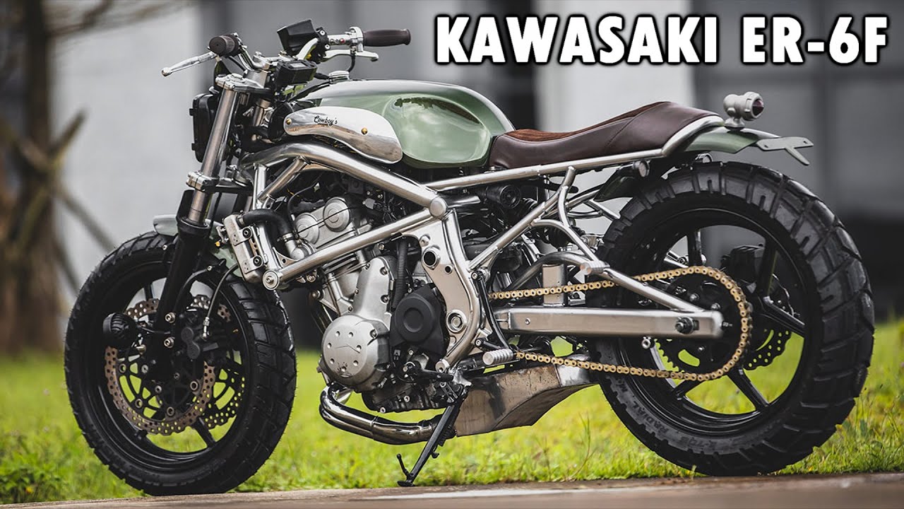 KAWASAKI ER-6F custom - YouTube