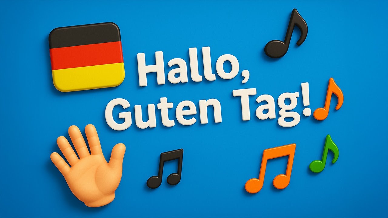 Hello, good day! (German Song) - YouTube