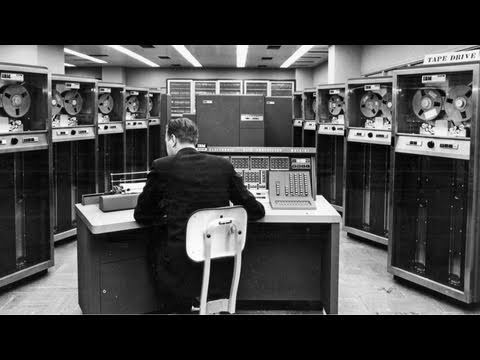 Rechner-Koloss mit 40 Kilobyte Arbeitsspeicher - Die IBM 705 - YouTube