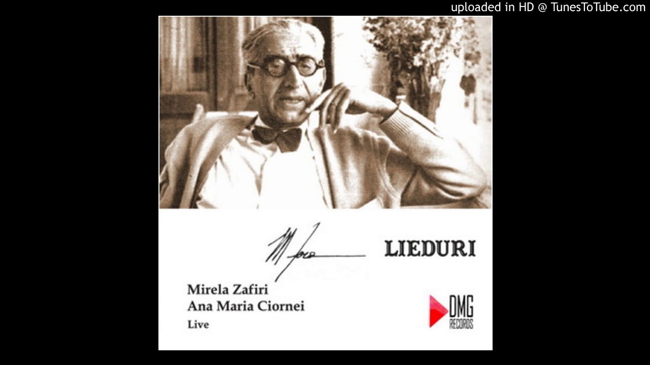 Ghicitoarea: "Lieduri - Mihail Jora" - interpreteaza Mirela Zafiri ...