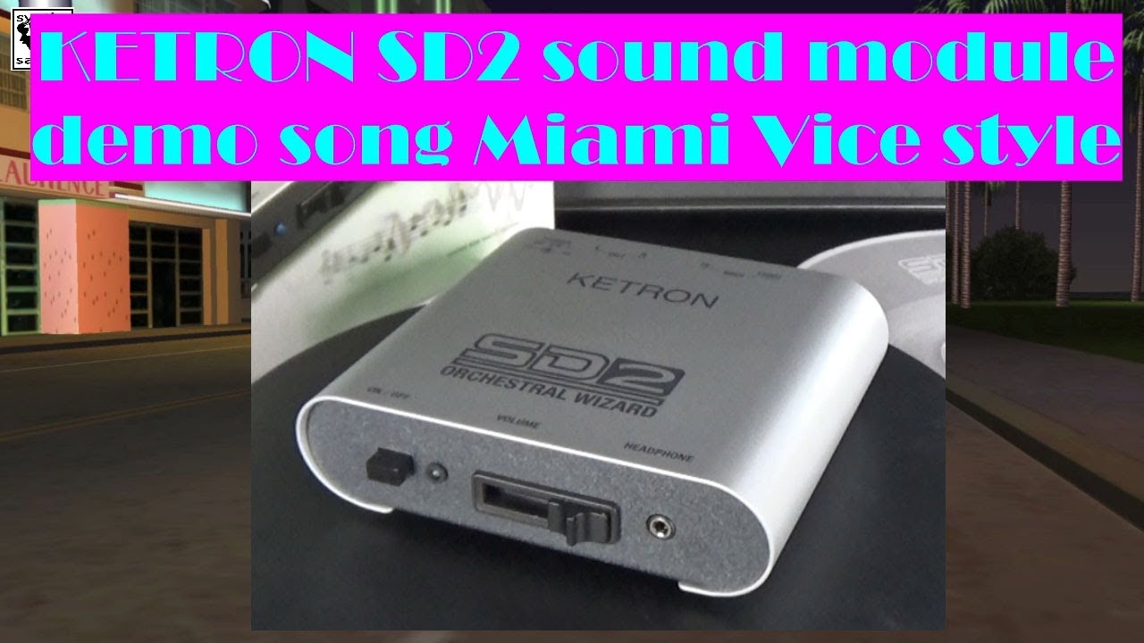 KETRON SD2 sound demo: 80s Miami Vice style - YouTube