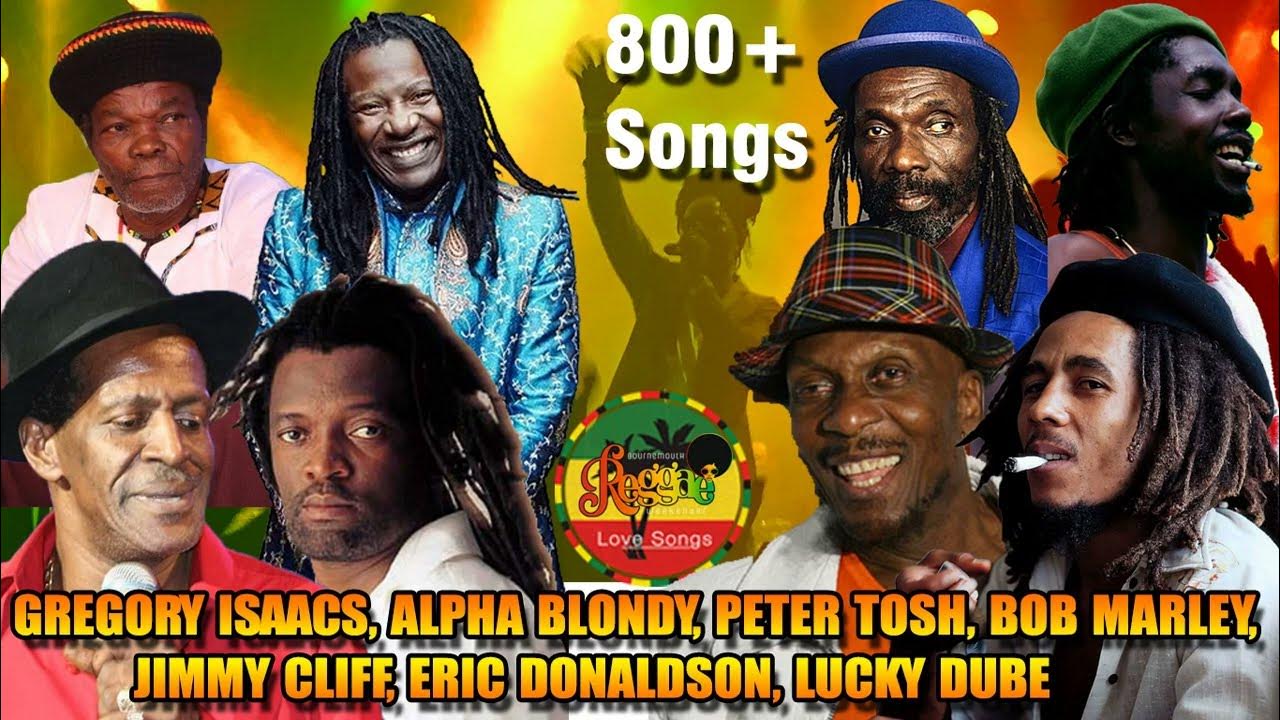 800+ SONGS GREGORY ISAACS,ALPHA BLONDY,BOB MARLEY,JIMMY CLIFF,ERIC DONALDSON,LUCKY DUBE,PETER ...