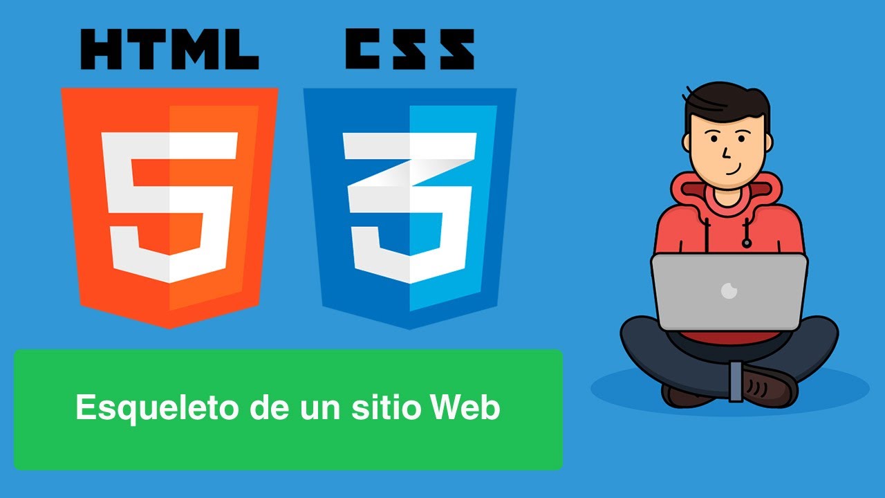 🧨 Curso de Diseño Web #1 | HTML | Esqueleto de un sitio Web - YouTube