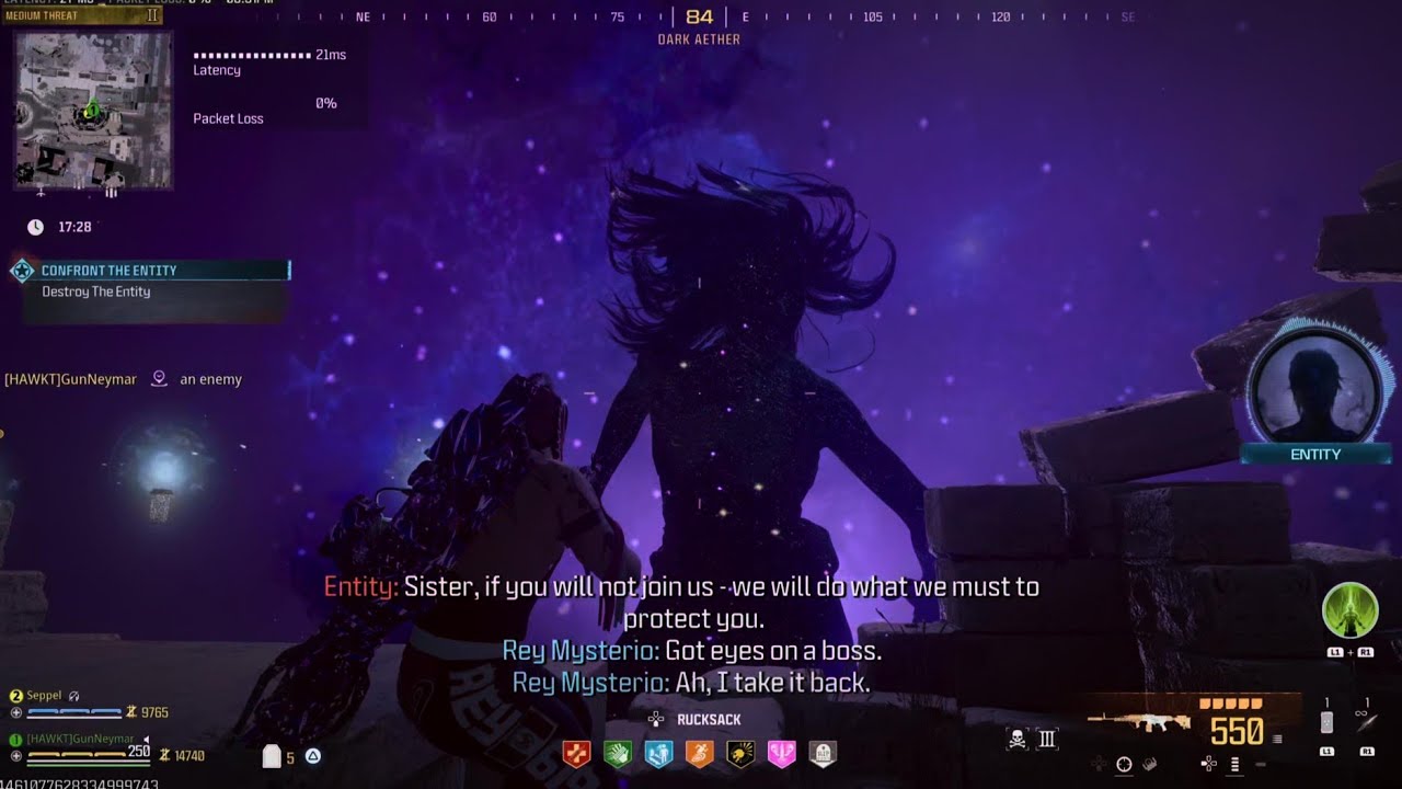 The Entity Final Bossfight MW3 Zombies - YouTube