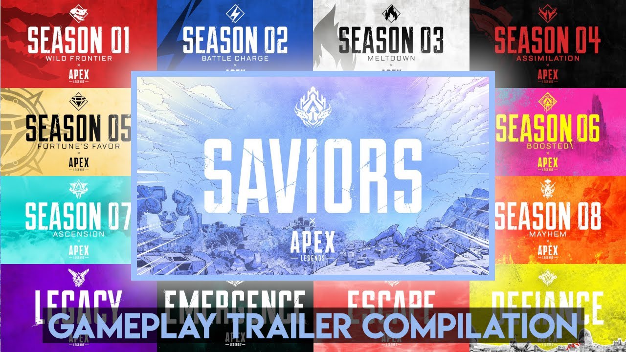 Apex Legends: Official Gameplay Trailers (Season 0 - Saviors [Season 13 ...