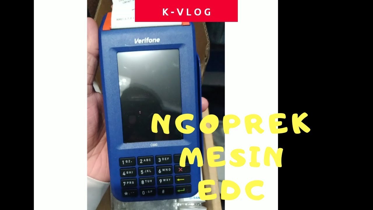 UNBOXING & INTRODUCTION MESIN EDC BRILINK BRI - YouTube