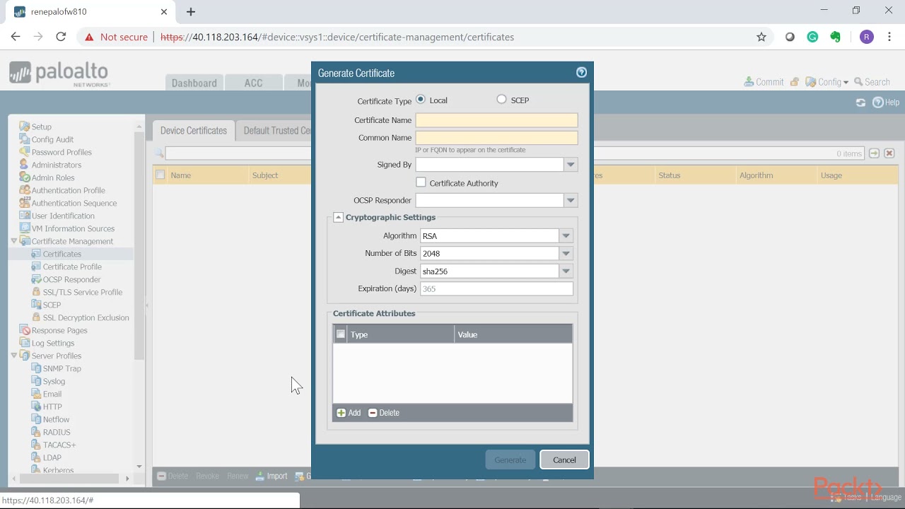 Palo Alto Firewall - GlobalProtect Remote Access VPN Portal - YouTube