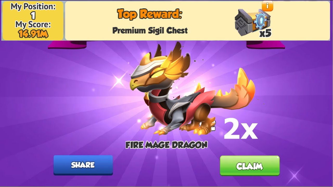 Finished November 2023 Sigil Map-Dragon Mania Legends | Open 2 chest ...