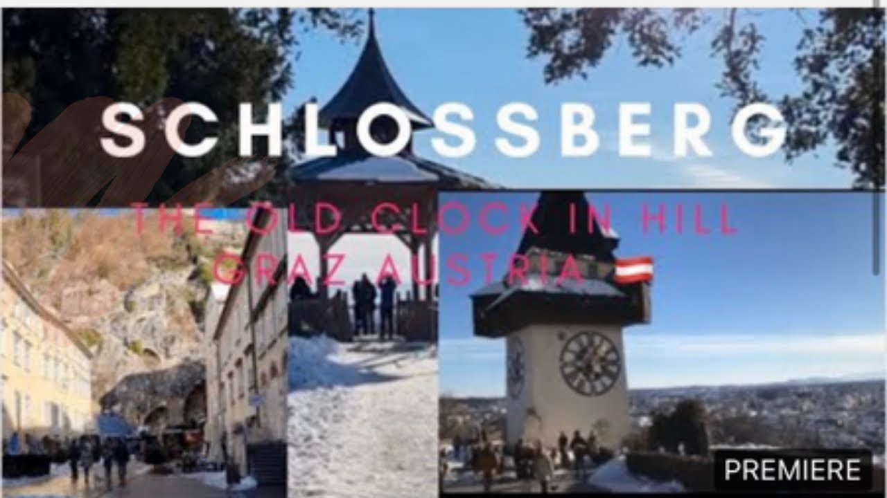 The Tourist attraction in Graz Austria Schlossberg the old clock Tower ...