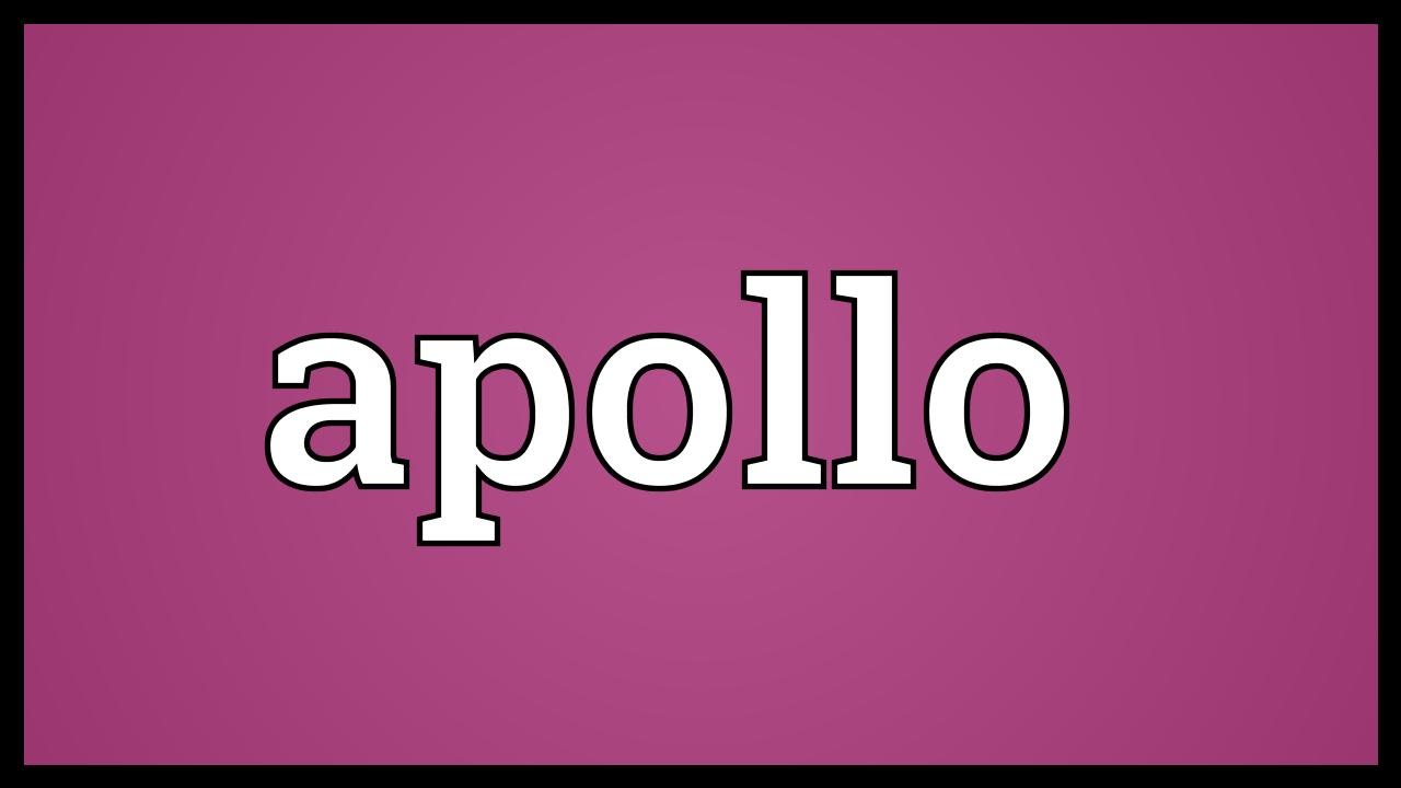 Apollo Meaning - YouTube