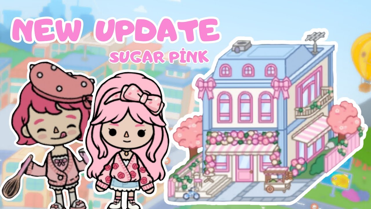 TOCA BOCA NEW UPDATE/NEW SUGAR PINK ESSENTIALS OUT NOW IN TOCA LIFE ...
