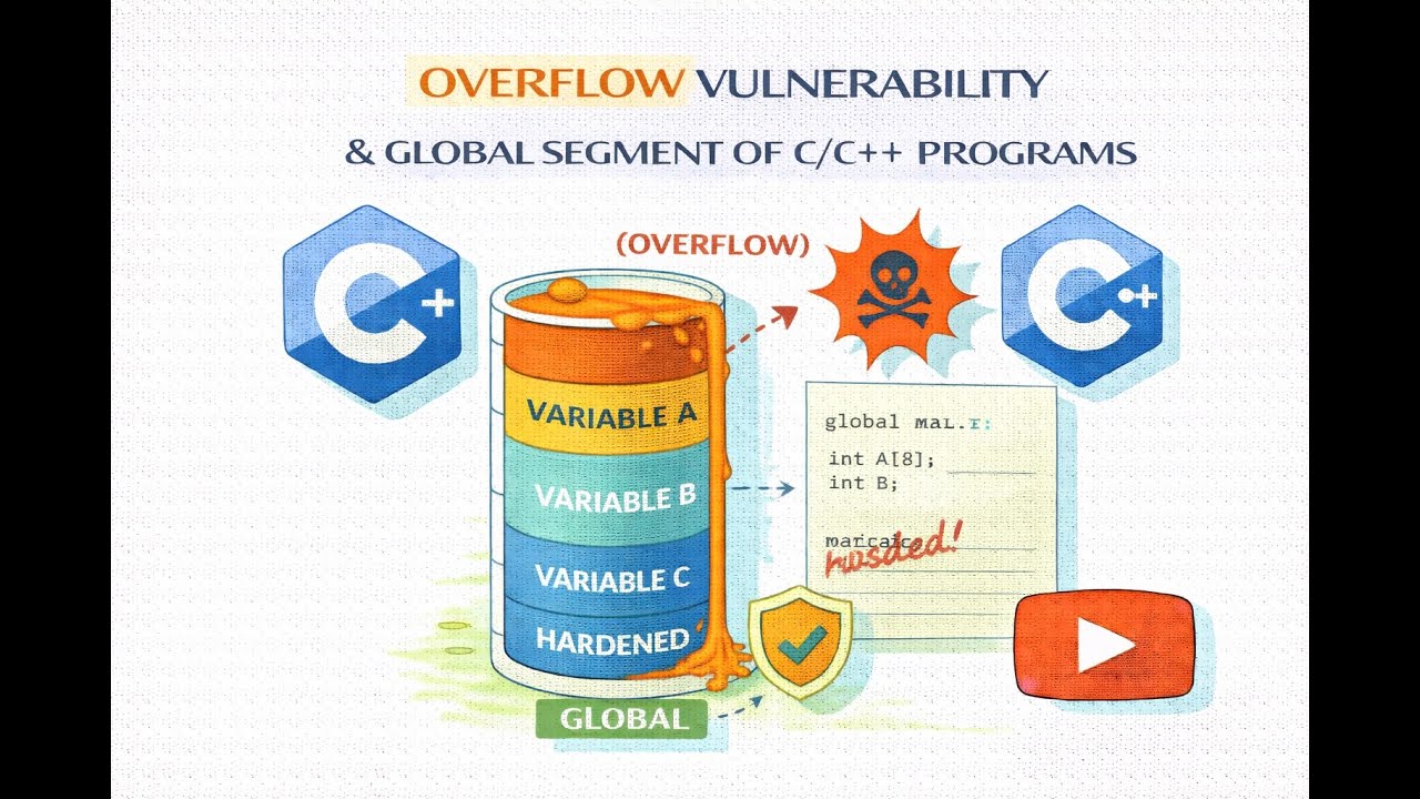 Podcast - Overflow vulnerability and exploitation in global memory ...