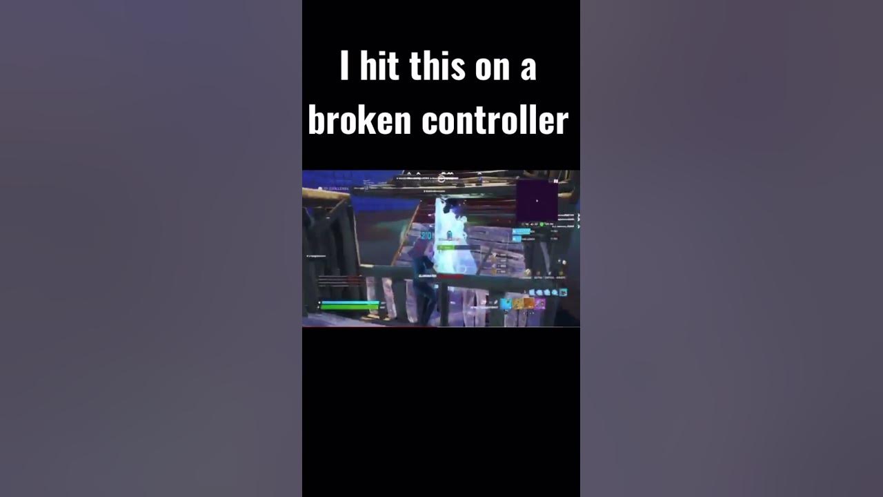 I hit this on smashed controller - YouTube