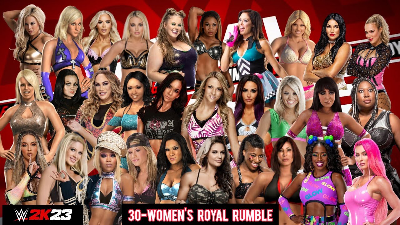 30 Womens Royal Rumble Wwe 2k23 Ps4 Youtube