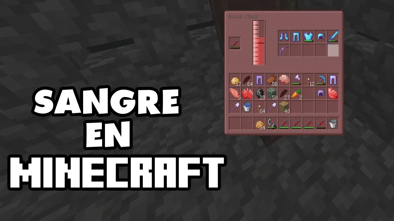 SANGRE EN MINECRAFT EVILCRAFT | TRONQUIMODS EP 15 - YouTube