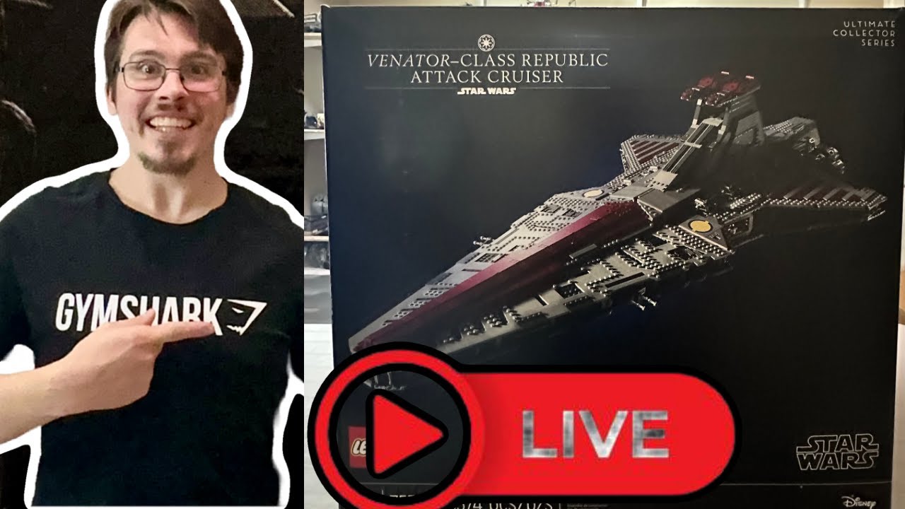 Ultimate LEGO Livestream: UCS Venator Build! - YouTube