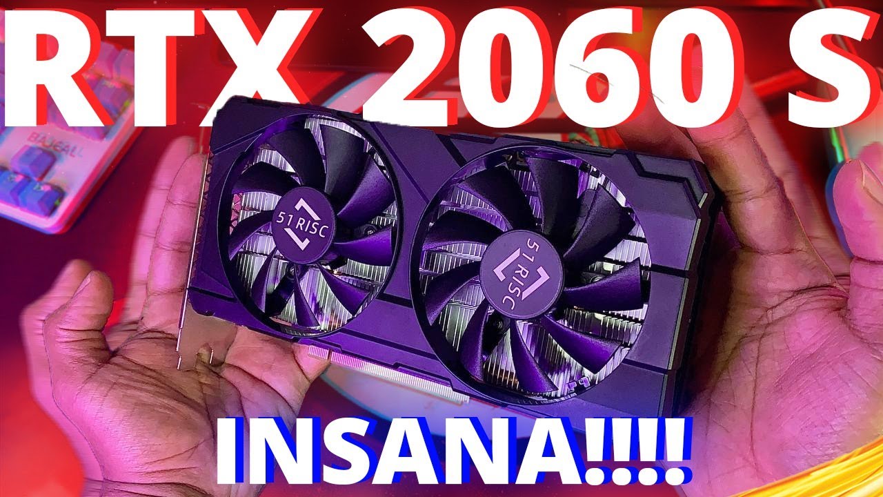 RTX 2060 SUPER 51 RISC !! A PLACA DE VÍDEO QUE ACABOU COM A RX 6600M ...