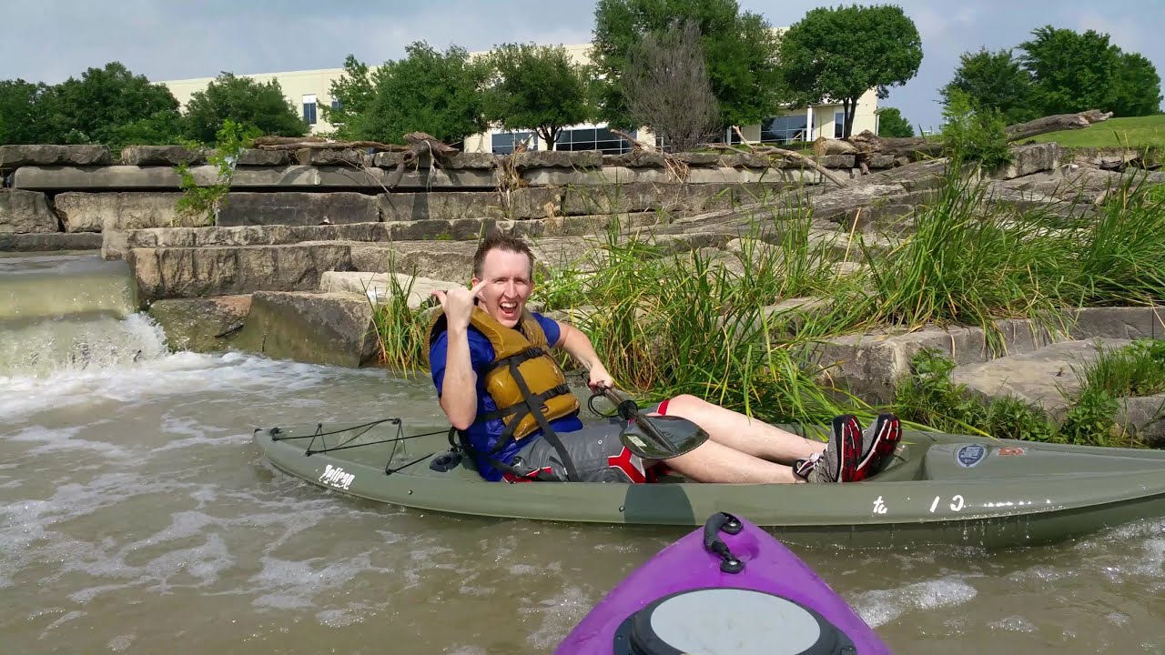 third time to kayak ever & nails double waterfall in 4k # ...