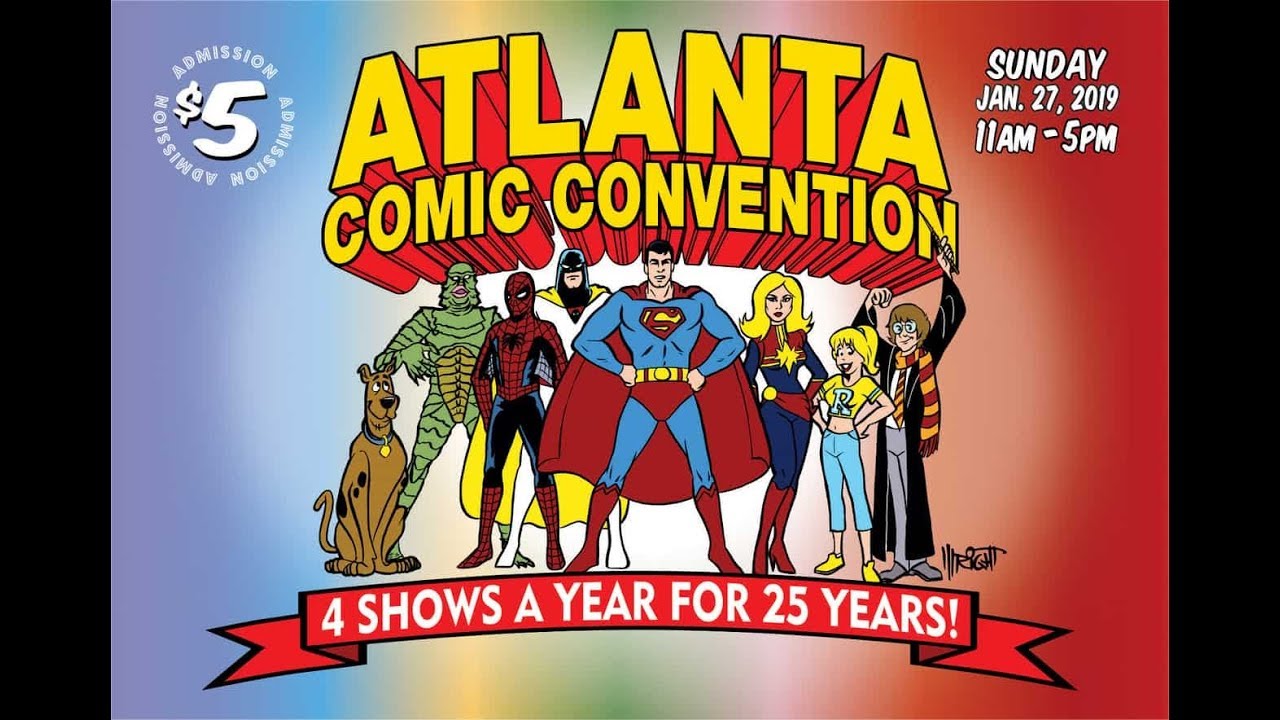 ATL Comic Convention 2019 Overview - YouTube
