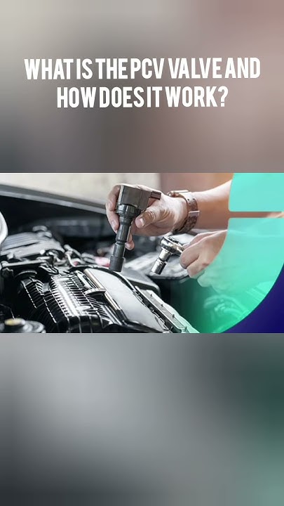 What is the PCV valve and how does it work? #enginepart #carsensor #mechancial #mechanical # ...