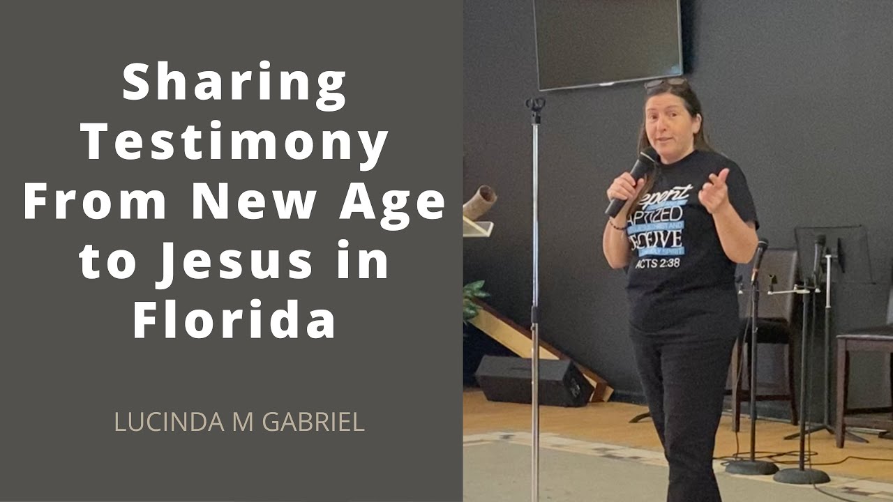 Sharing Testimony From New Age to Jesus in Florida - YouTube