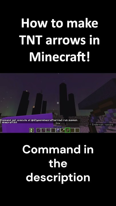 How to Make TNT Arrows in Minecraft! #minecraft #gaming # ...