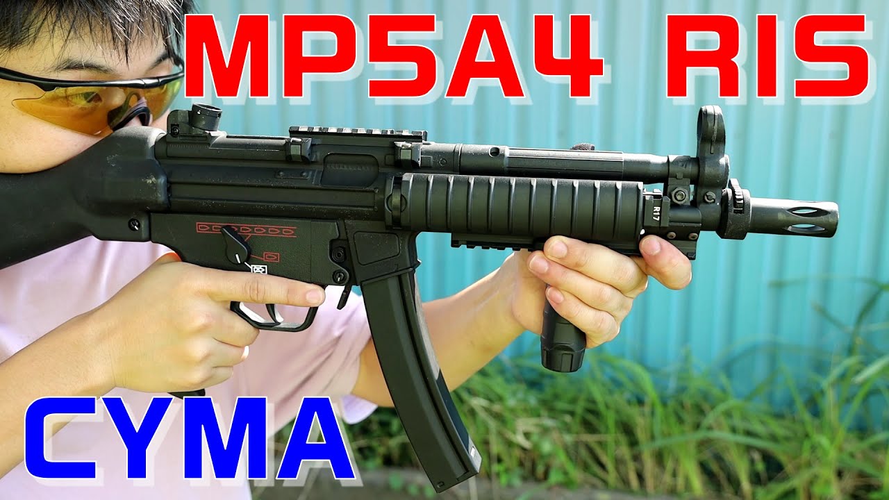 【CYMA 】MP5A4 RISをレビュー！ - YouTube