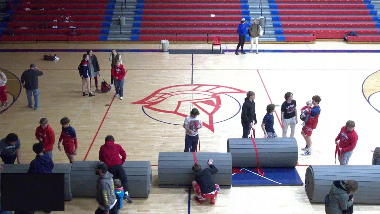 Platteview High vs Fort Calhoun vs Louisville Varsity Wrestling - YouTube