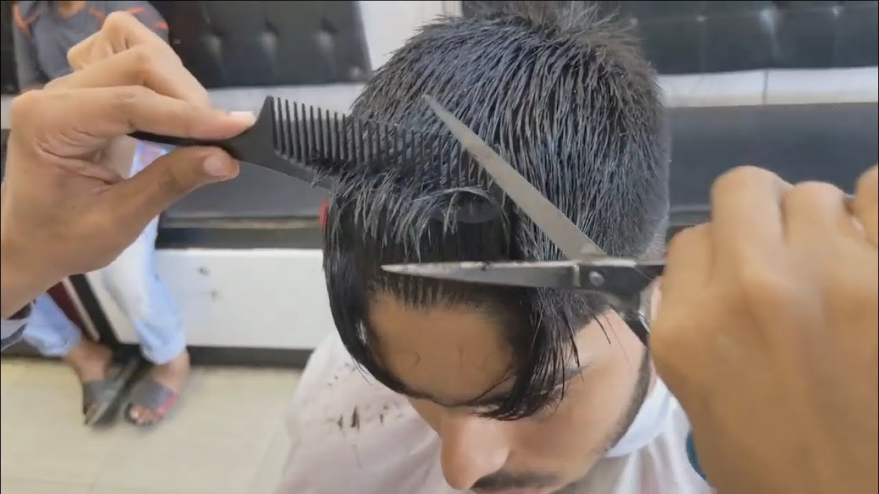 ASMR Barbar _ Most Amazing Sloop Hair cutting #alrayaanhairstudio - YouTube