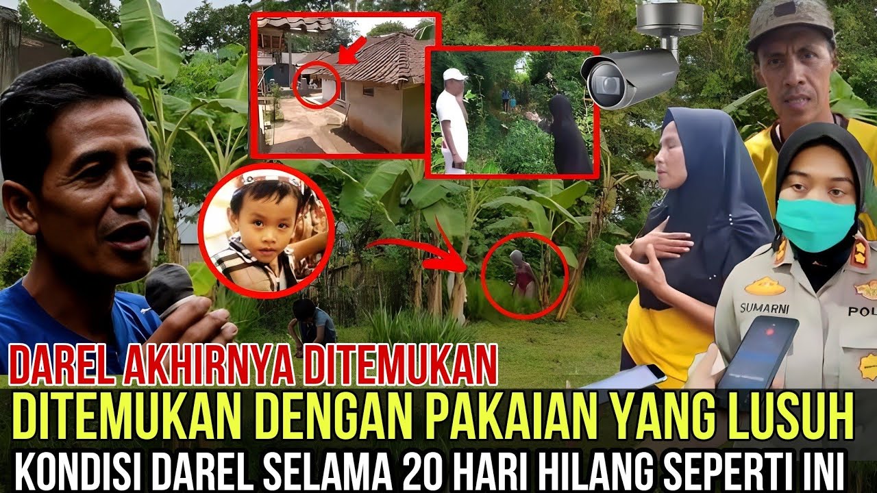 Ditemukan dengan Pakaian yang Lusuh - Kondisi Darel Bikin Nangis Hingga ...