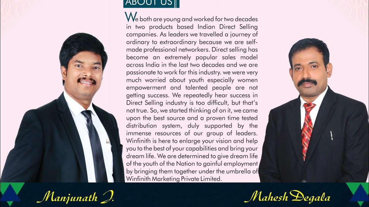 #WinfinitH ll Discussions J. Manjunath Sir with North Leaders ll ...