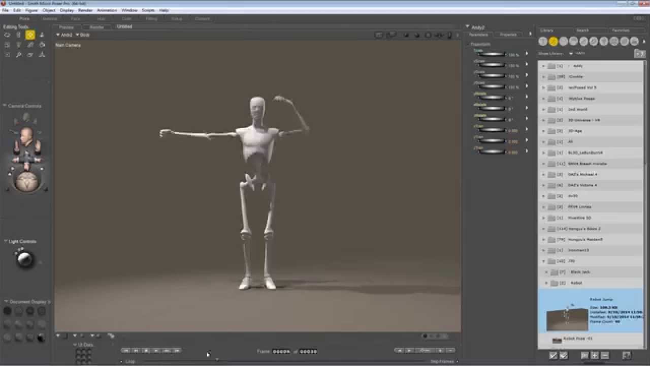 Poser Teaching Series-02 - YouTube