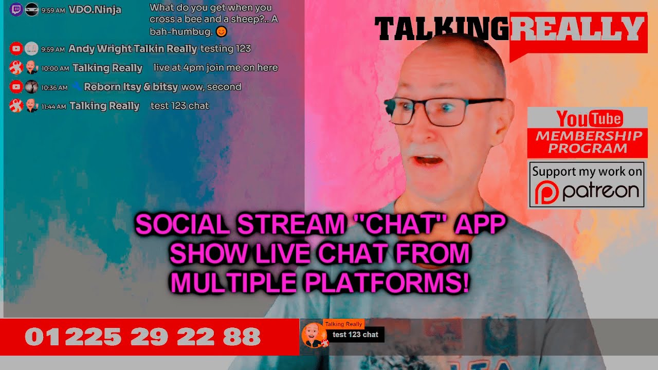Social Stream | show chat on your livestream | multiple platforms ...