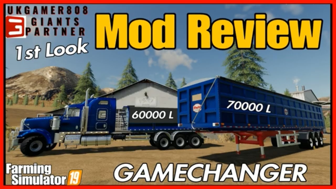 MOd Review fs19 mods Heavy Tipper & BSM Trailer fs19 Mods # ...