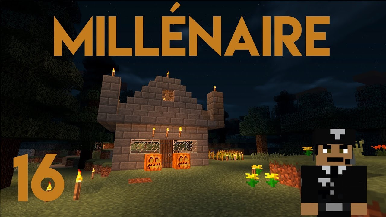 Minecraft: Millénaire Mod Building Time Lapse 16 - YouTube