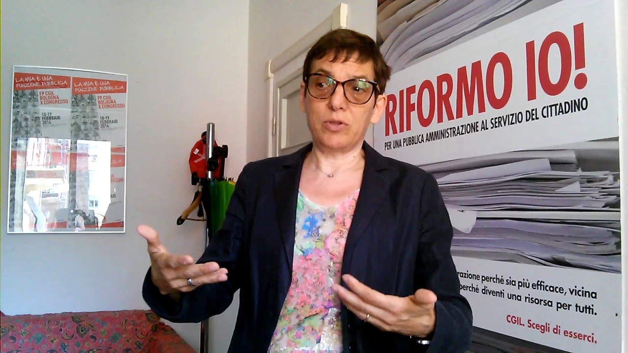 Anna Maria Andreoli Fp-Cgil Bologna #NonFateiBuoni #17giugno #Roma ...