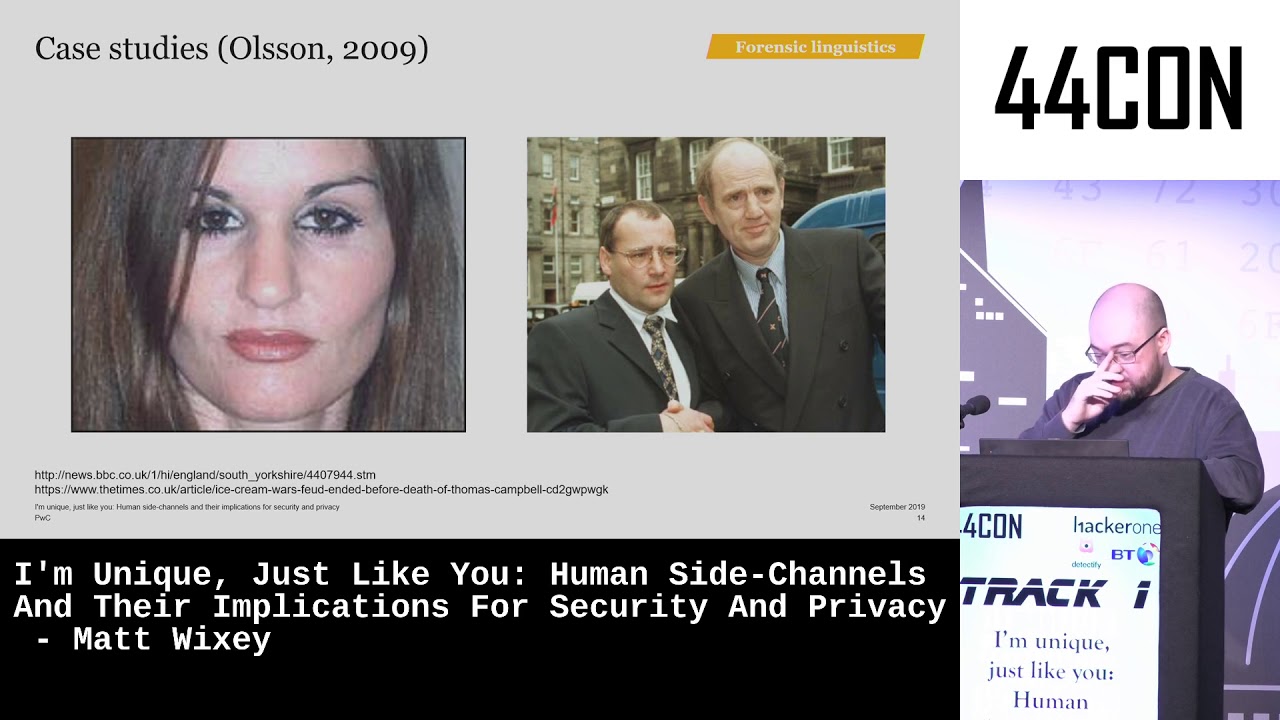 Human Side-Channels And Their Implications For Security And Privacy ...