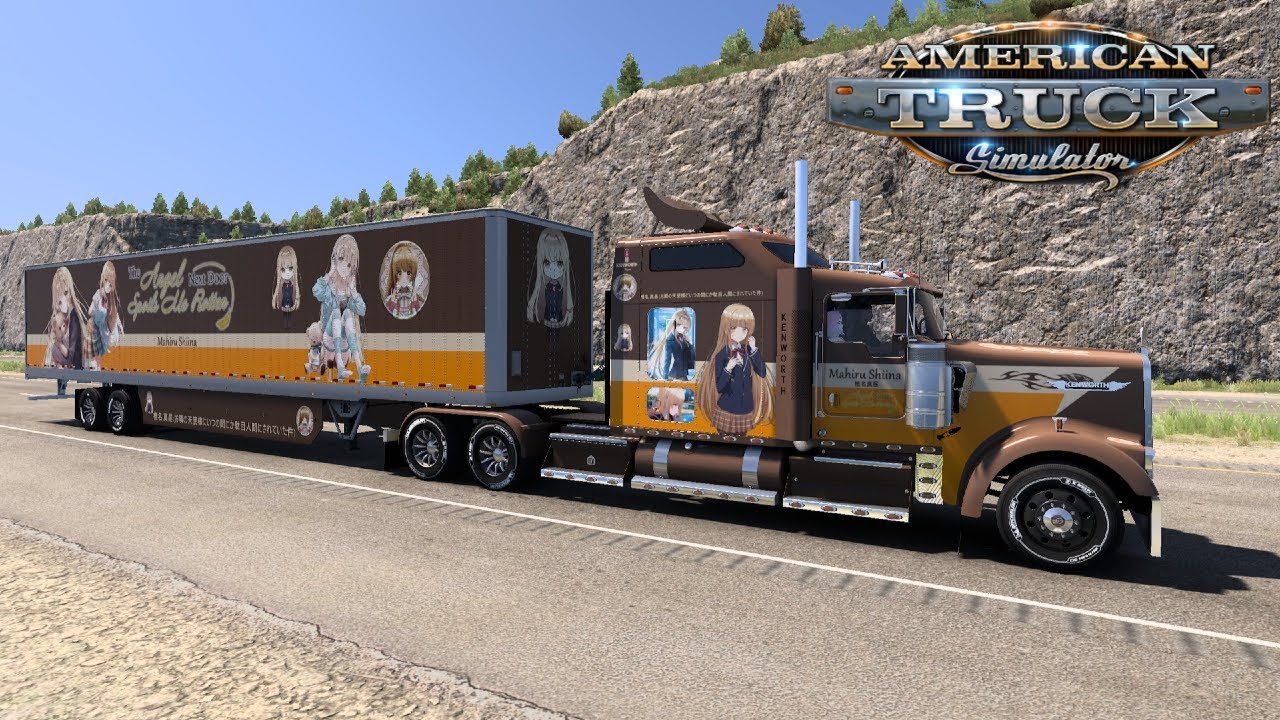 ATS - Kenworth W900L 86 Studio Sleeper ITASHA Mahiru Shiina road to ...