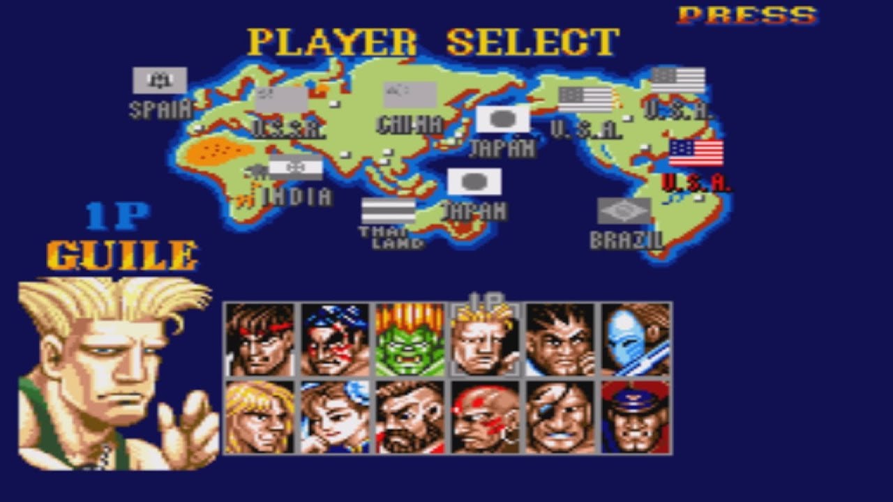 GUILE vs GUILE - Street Fighter ll Special Champion Edition 1992 - YouTube