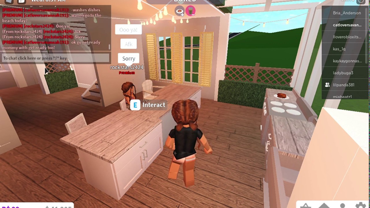 Cute Mom And Kid Daily Routine! |Roblox Bloxburg Roleplay ...