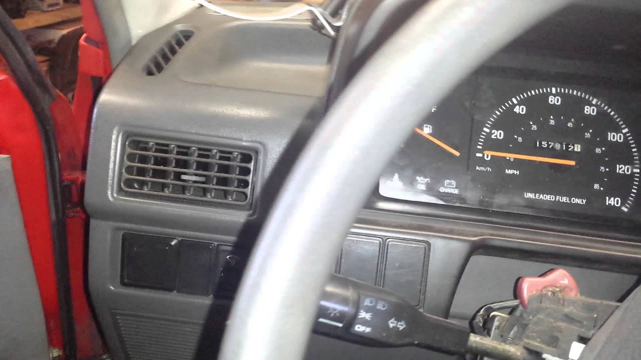 1993 Ford Festiva Open Header - YouTube