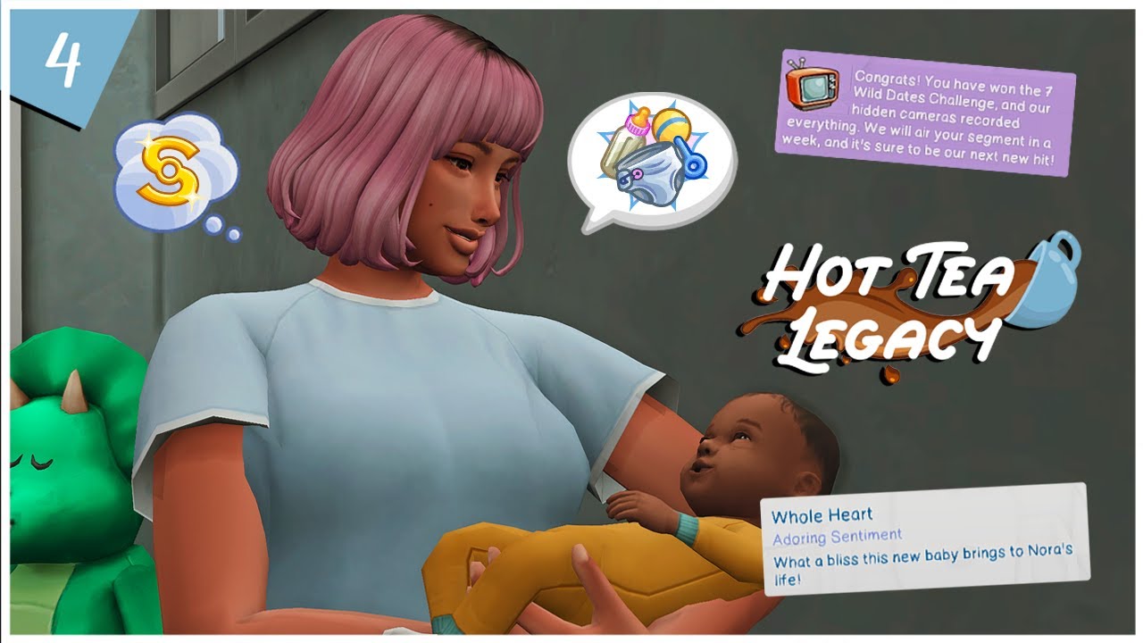 A New Addition To The Family!: Sims 4 Hot Tea Legacy Challenge 🧁 - YouTube