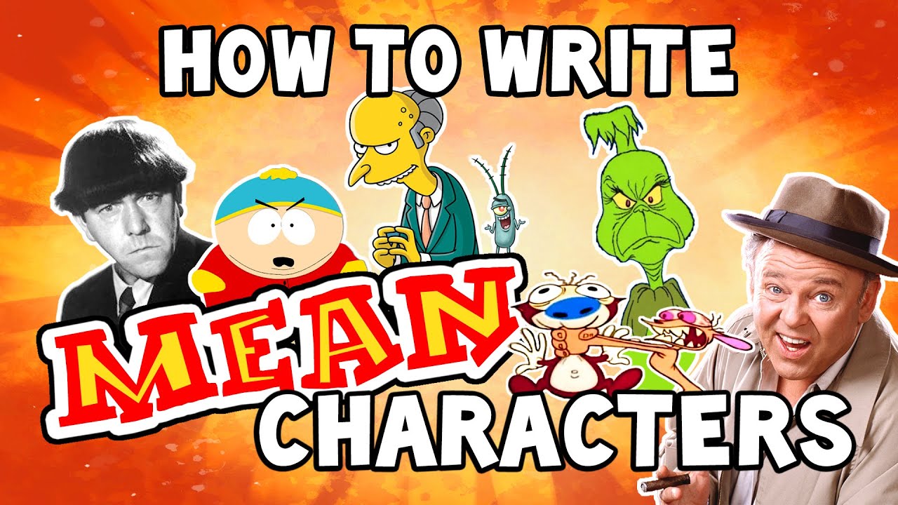 How To Write MEAN Characters YouTube How To Write MEAN Characters YouTube