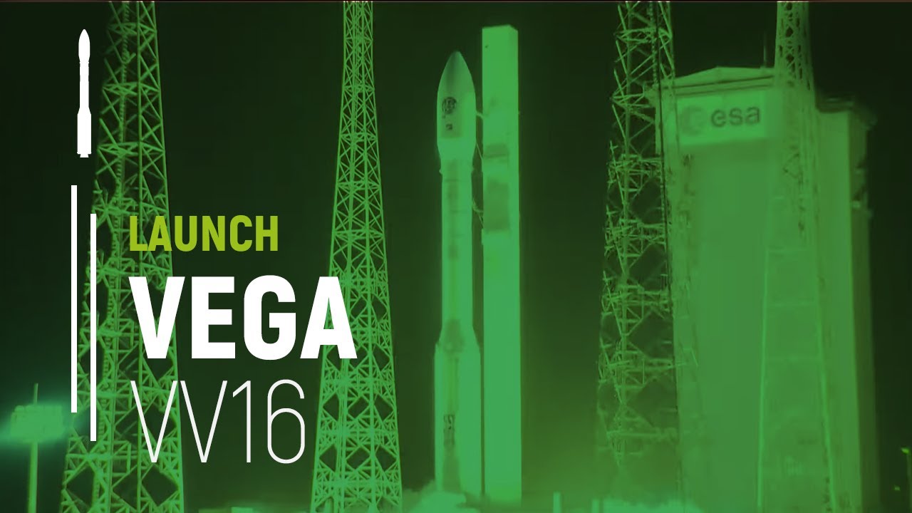Flight VV16 / SSMS PoC | Vega Launch | Arianespace - YouTube