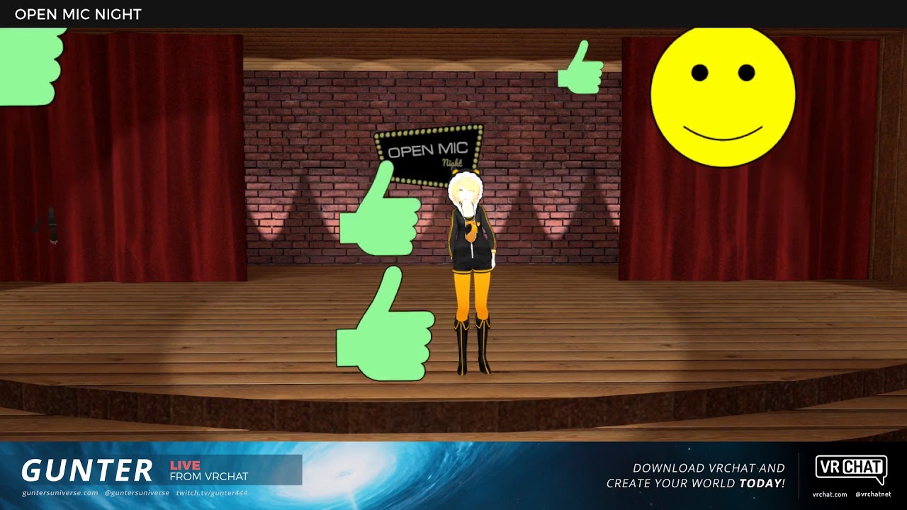 VRChat LIVE - Open Mic Night (Bebatch plays Beethoven ) - YouTube