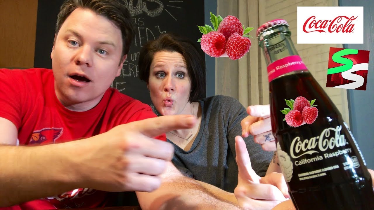 California Raspberry Coca-Cola Drink - YouTube