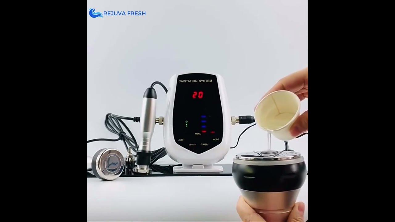 4 In 1 40k Cavitation Rf Machine How To Use Ultrasonic Cavitation And Radio Frequency Handles