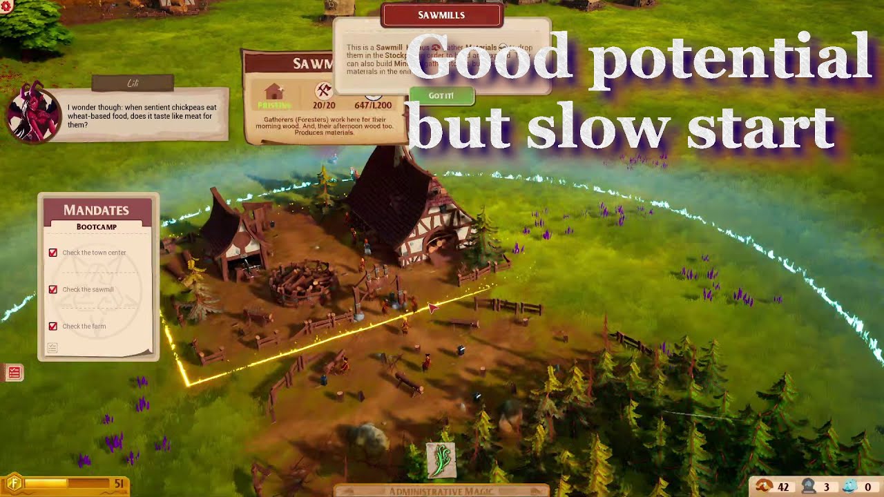 Sintopia gameplay - Demo - City builder with Sim colony elements ...